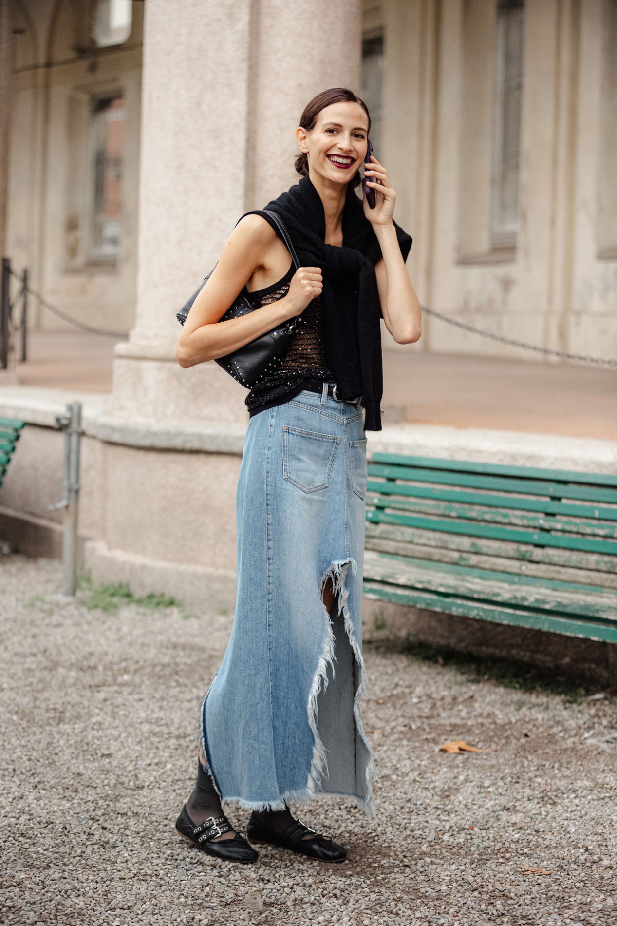 Street Style: See What the Models Are Wearing Off-Duty During Milan ...