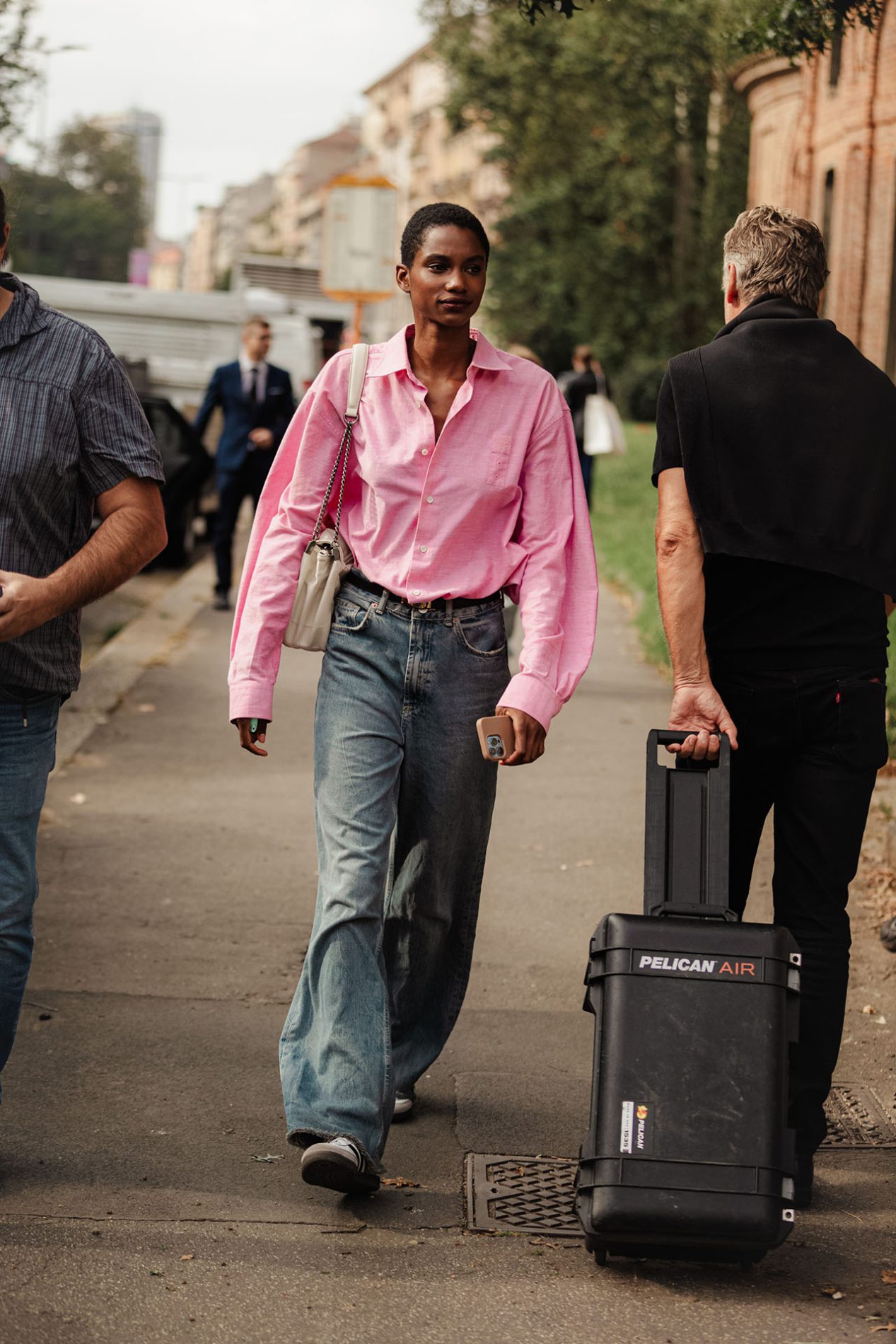 Street Style: See What the Models Are Wearing Off-Duty During Milan ...