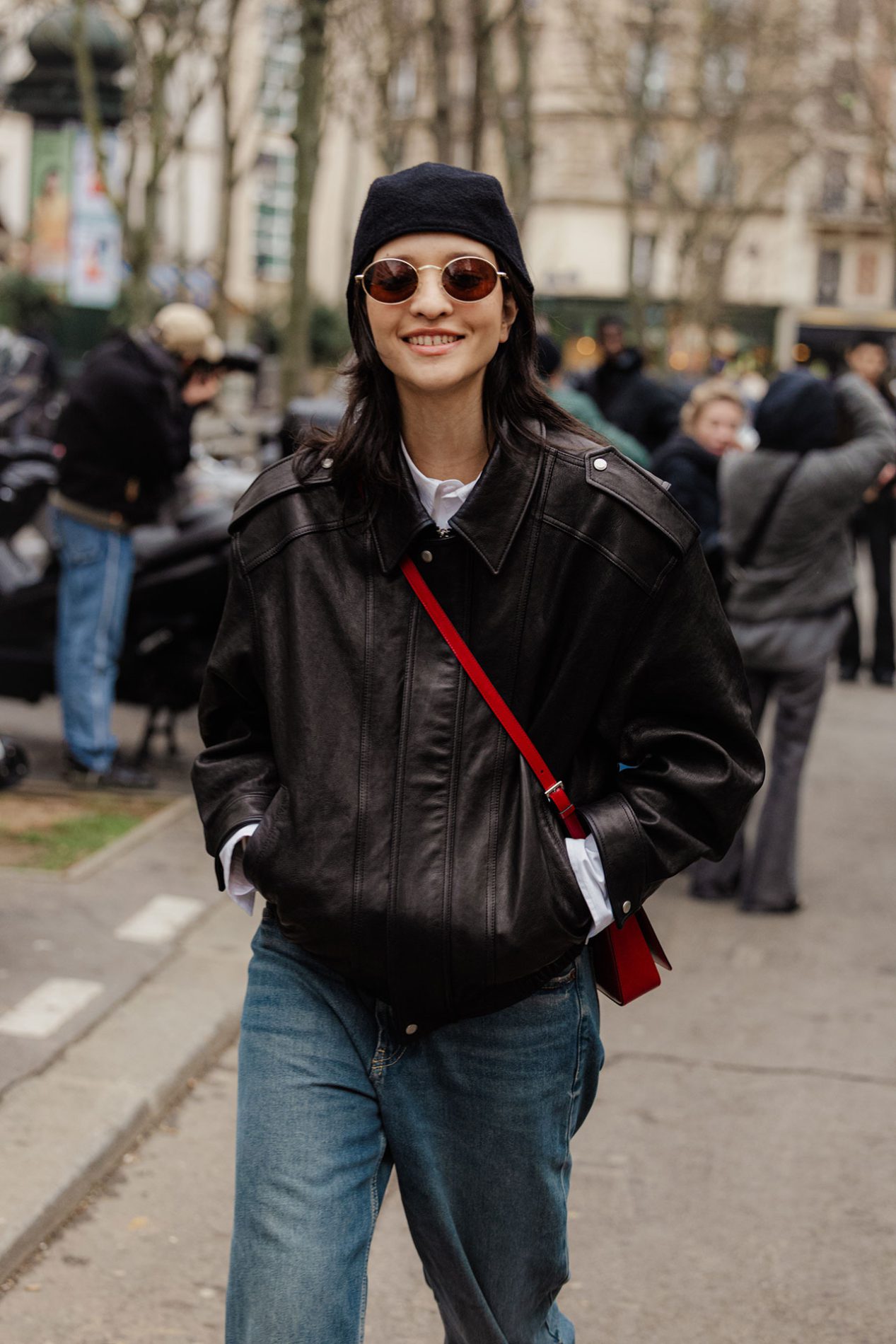 Street Style: See What the Models Are Wearing Off-Duty During PFW ...