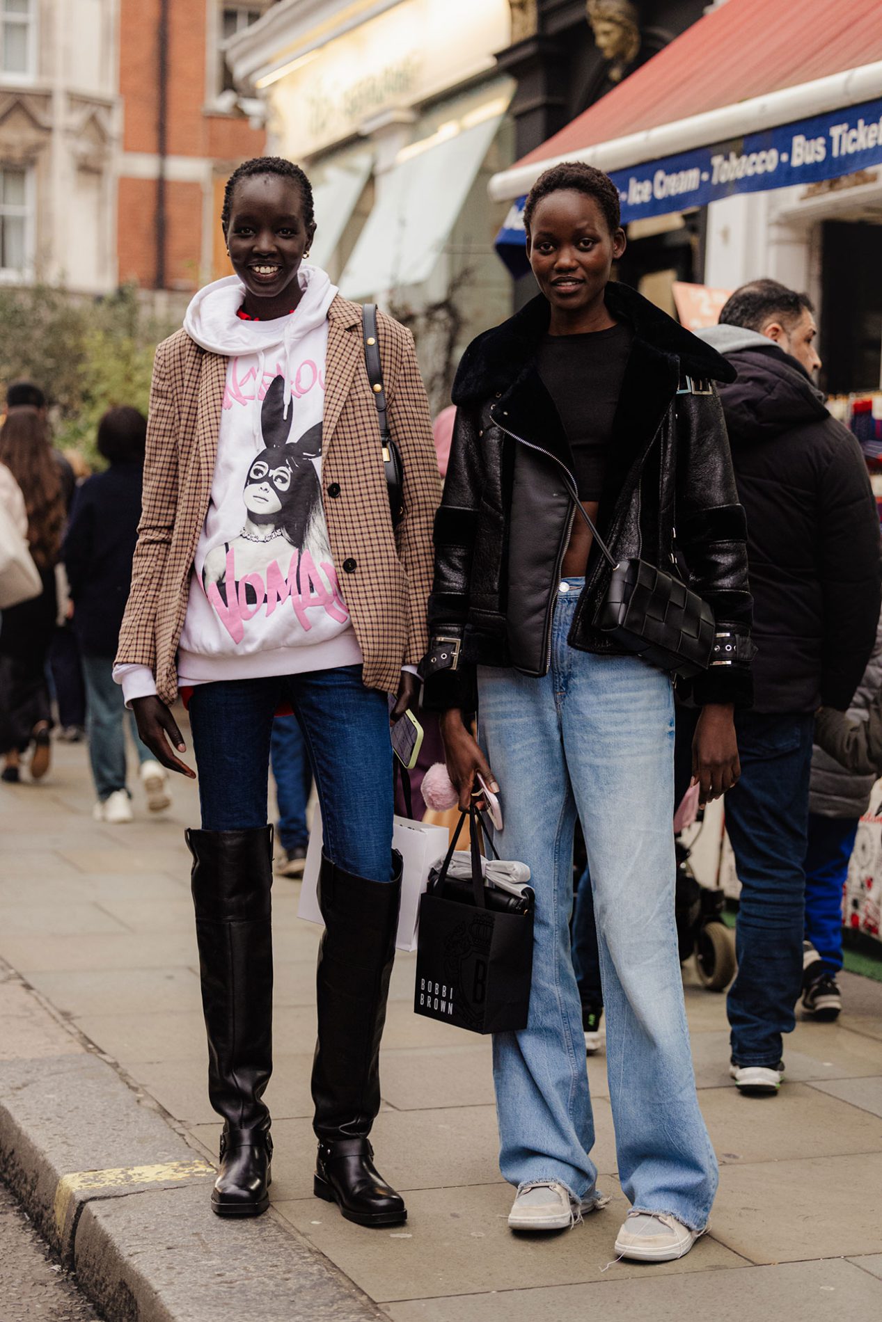 See What the Models Are Wearing Off-Duty During LFW F/W 24 Day 1 | models.com MDX