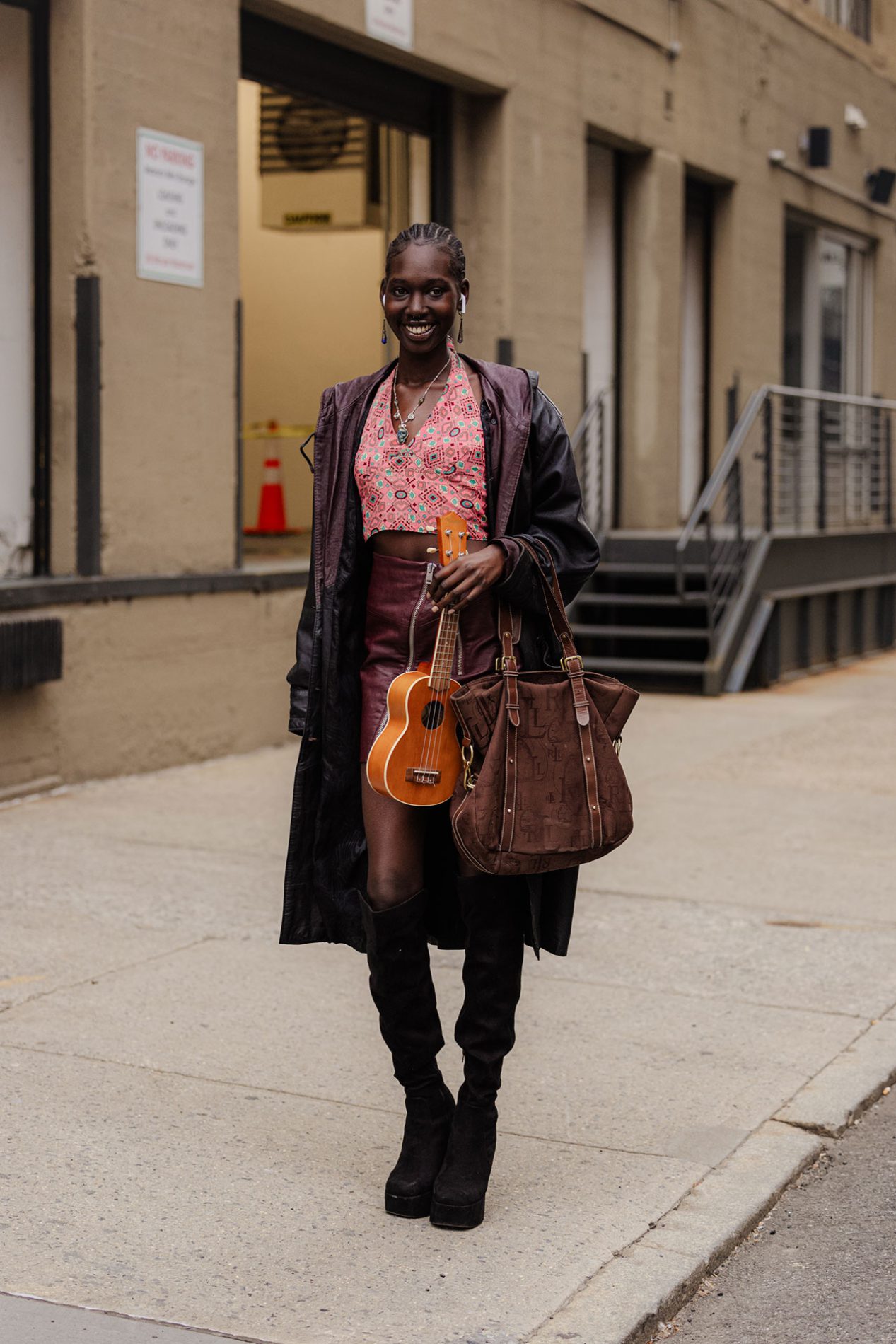 Street Style: See What the Models Are Wearing Off-Duty During NYFW F/W ...