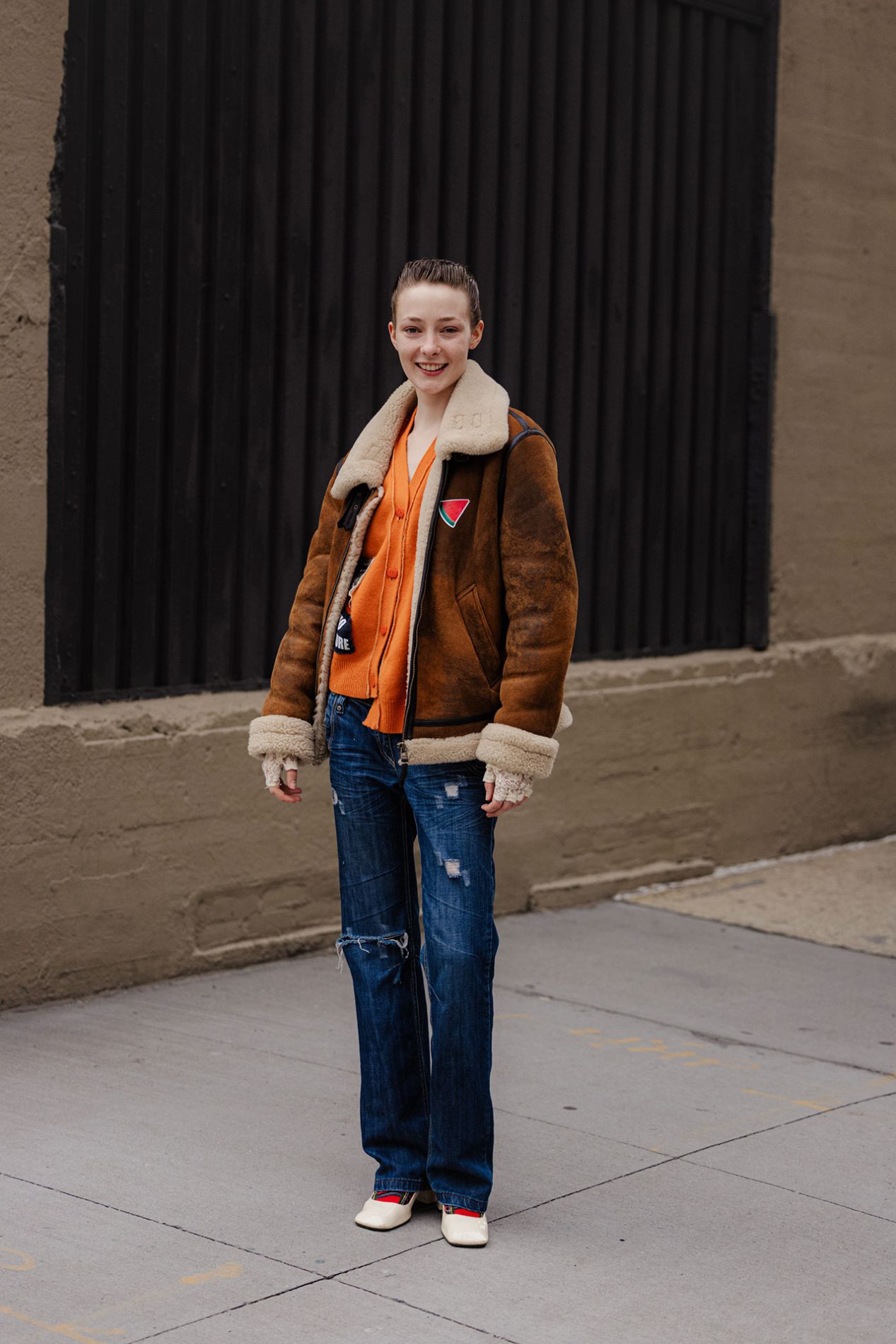 Street Style: See What the Models Are Wearing Off-Duty During NYFW F/W ...
