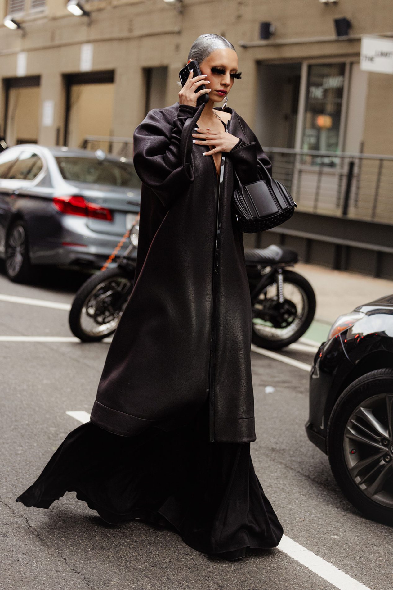 Street Style: See What the Models Are Wearing Off-Duty During NYFW F/W ...