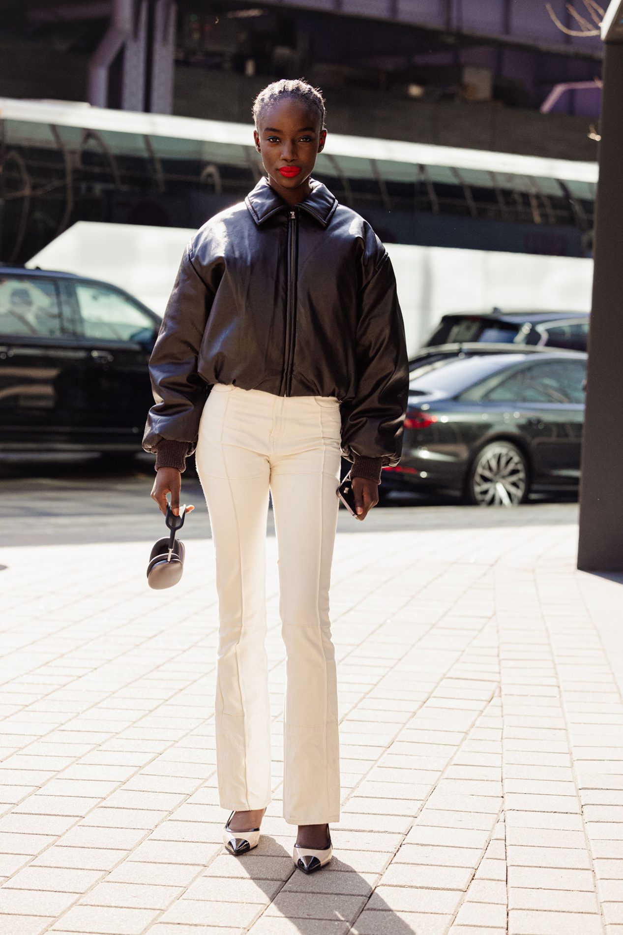 Street Style: See What the Models Are Wearing Off-Duty During NYFW F/W ...