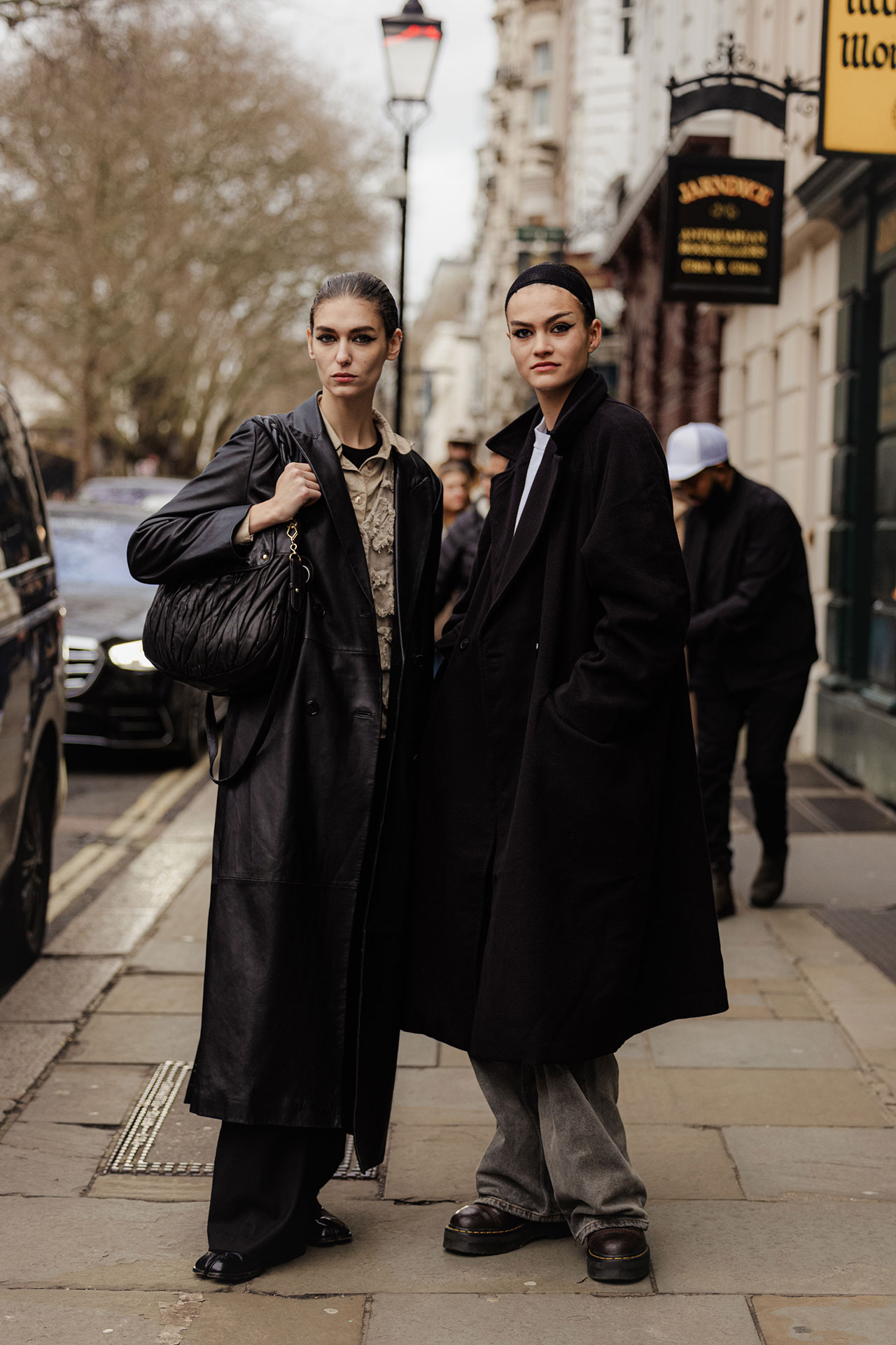 See What the Models Are Wearing Off-Duty During LFW F/W 24 Day 1 ...