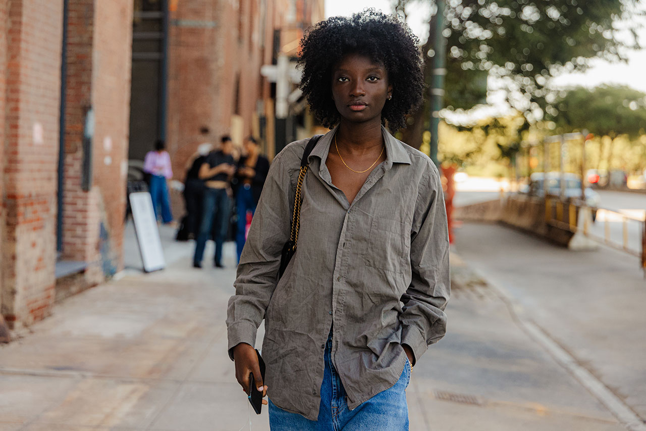 Street Style: See What the Models Are Wearing Off-Duty During NYFW S/S ...