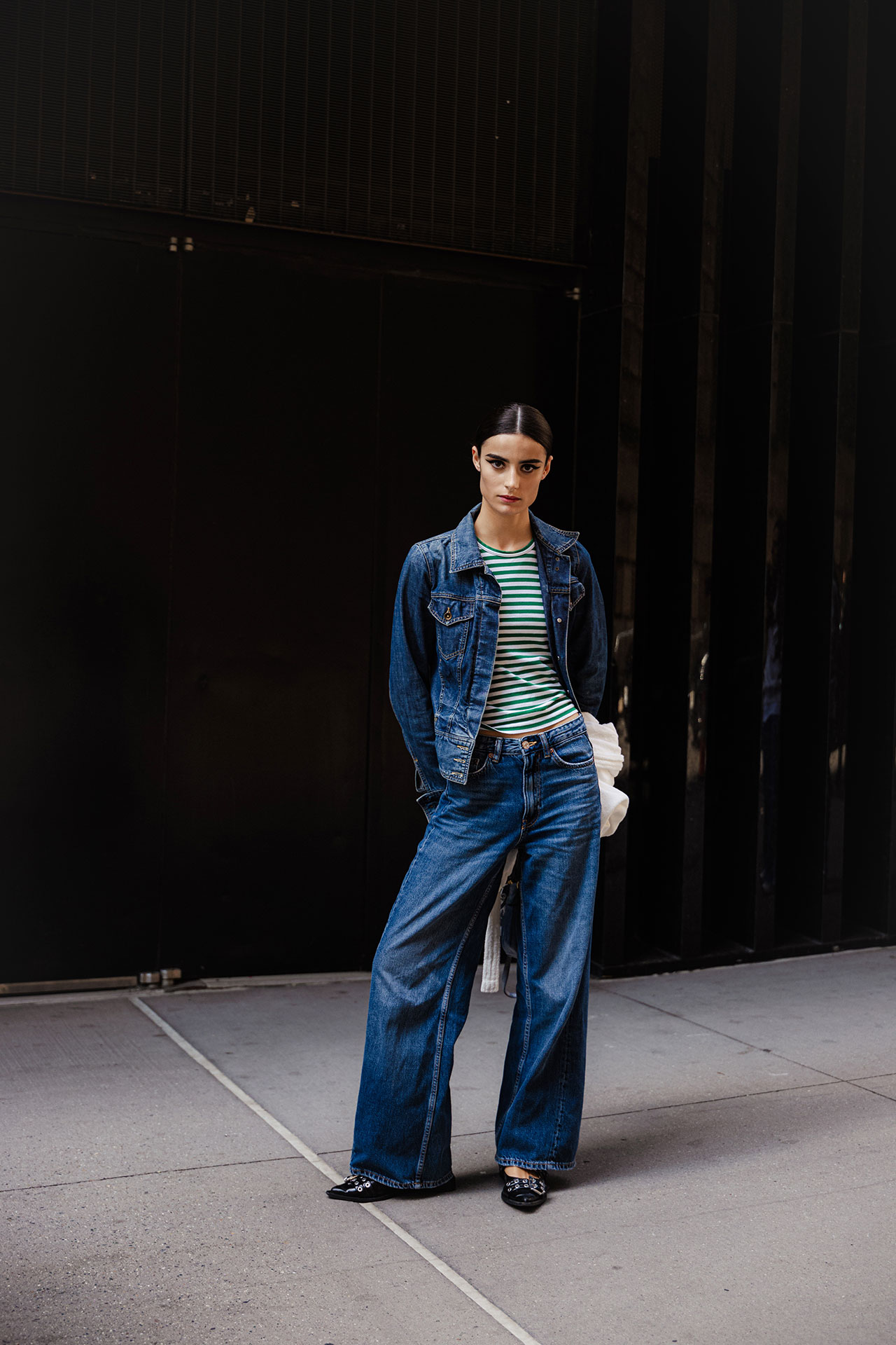 Street Style: See What the Models Are Wearing Off-Duty During NYFW S/S ...