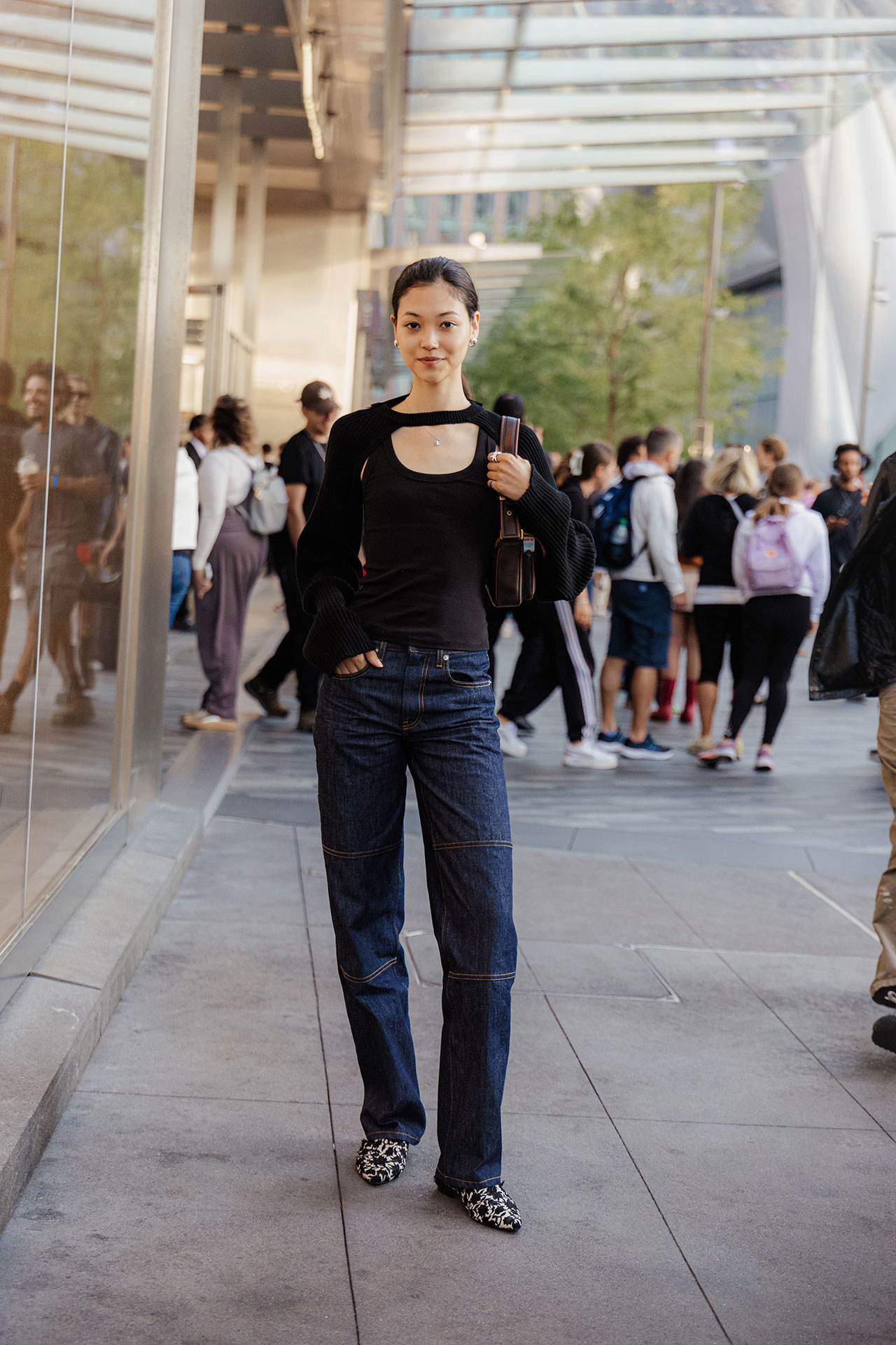 Street Style: See What the Models Are Wearing Off-Duty During NYFW S/S ...