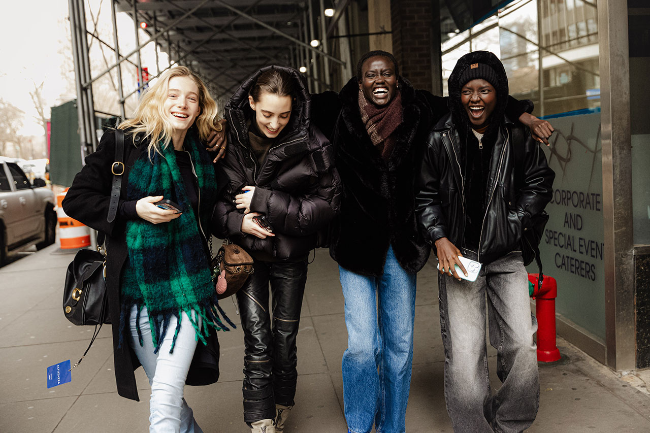 See What the Models Wore Off-Duty During NYFW F/W 25 Days 1-4 | models ...
