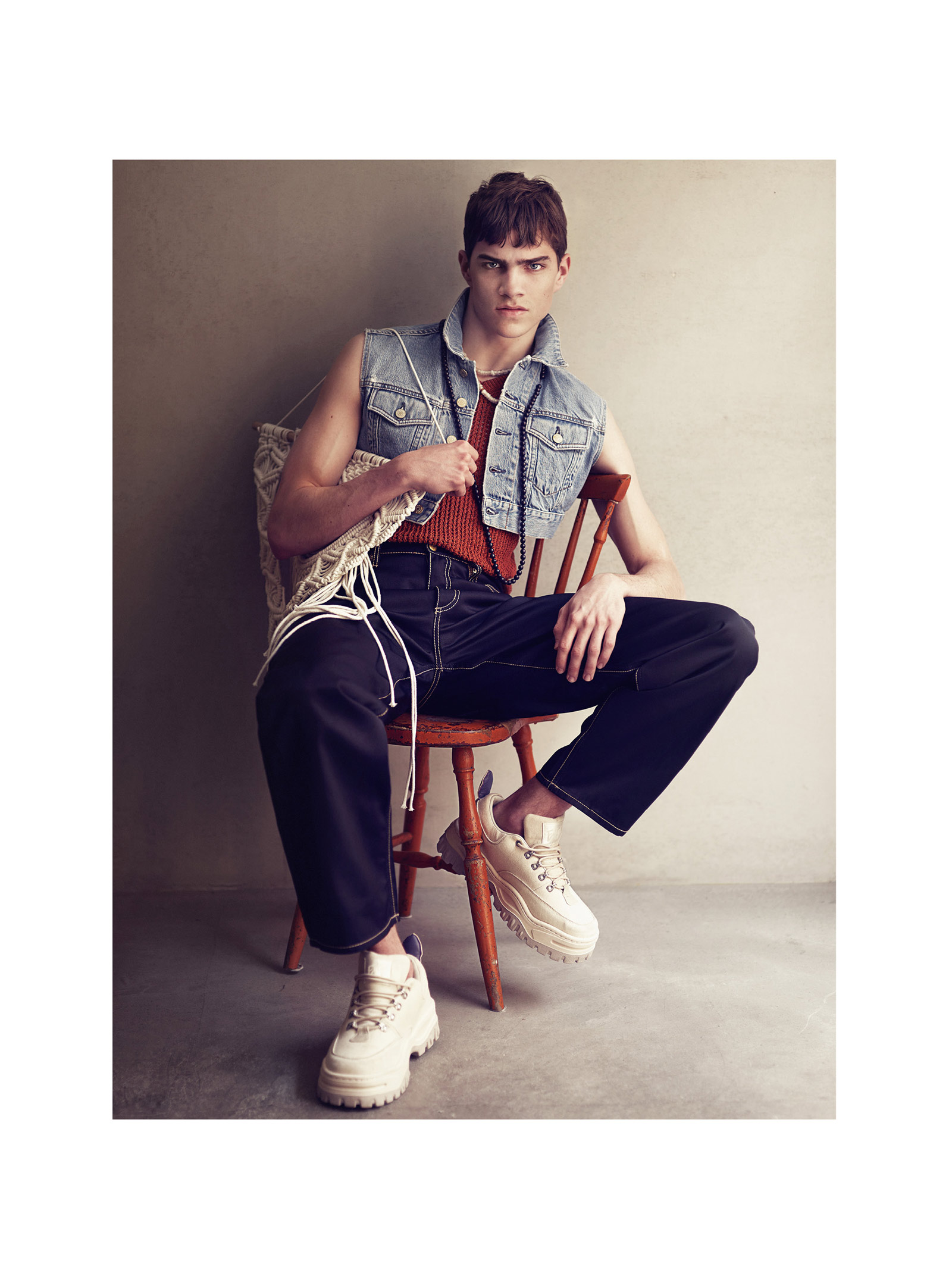 Daan Bach is a Versace fave who grew up in the Danish wilderness | NEWfaces