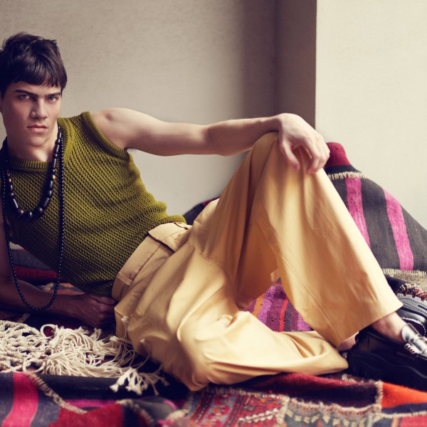 Daan Bach is a Versace fave who grew up in the Danish wilderness | NEWfaces