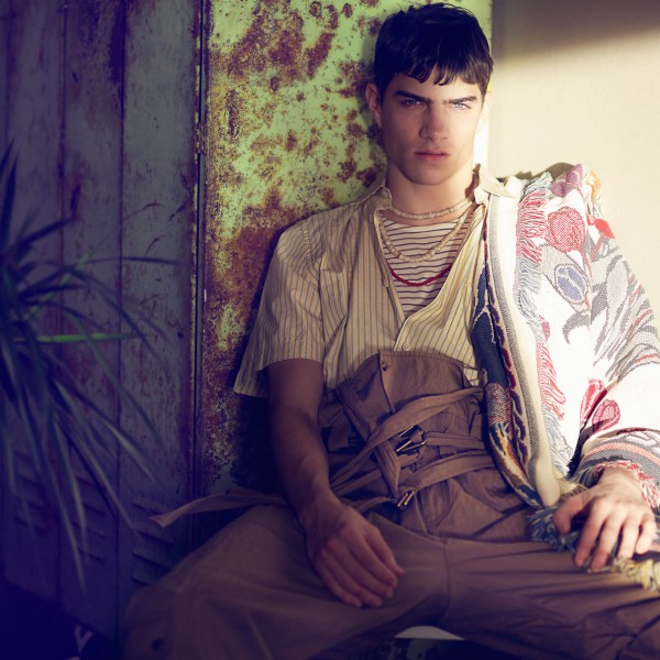Daan Bach is a Versace fave who grew up in the Danish wilderness | NEWfaces