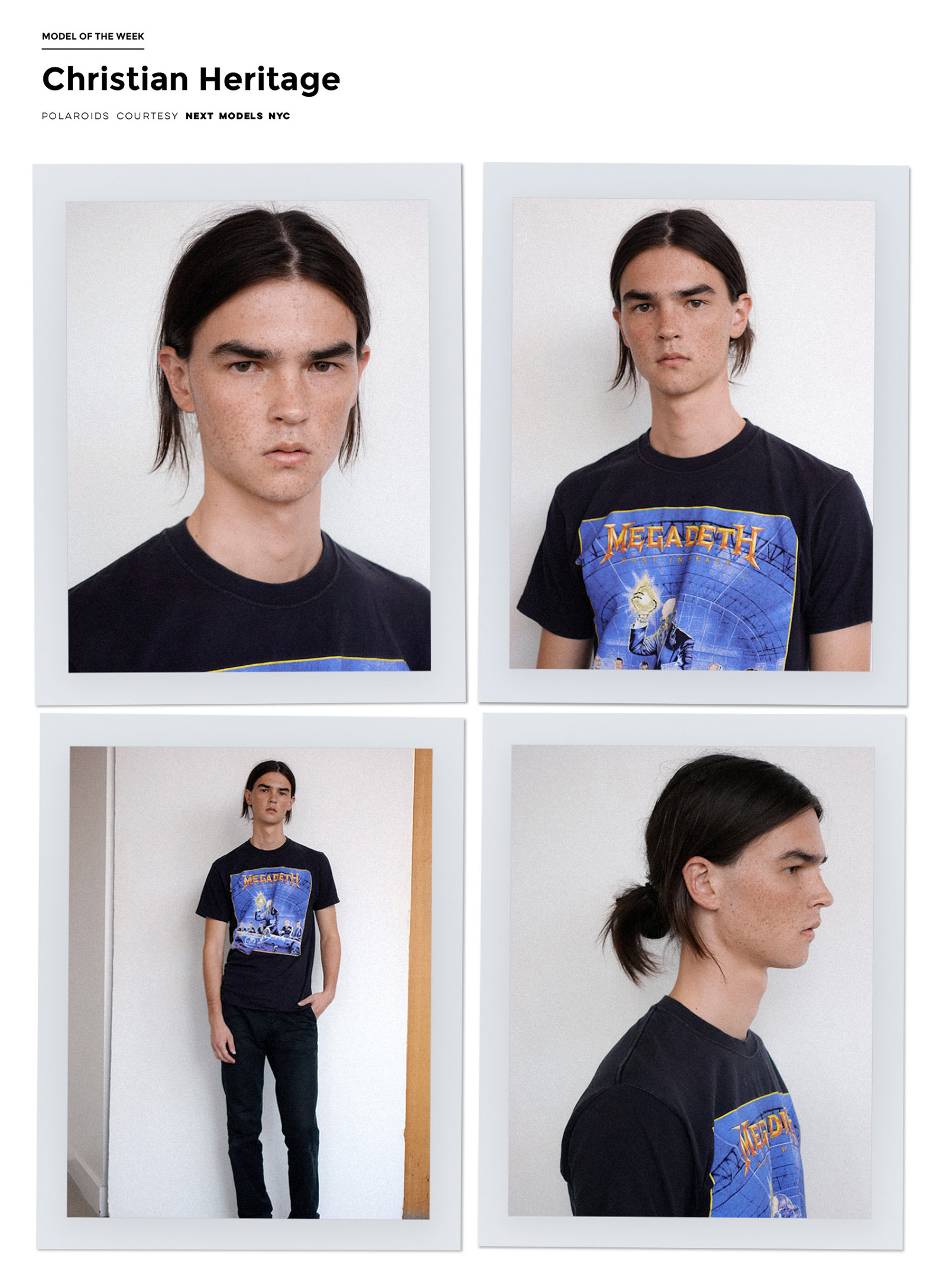 Christian Heritage is a house painter turned Calvin Klein model | NEWfaces