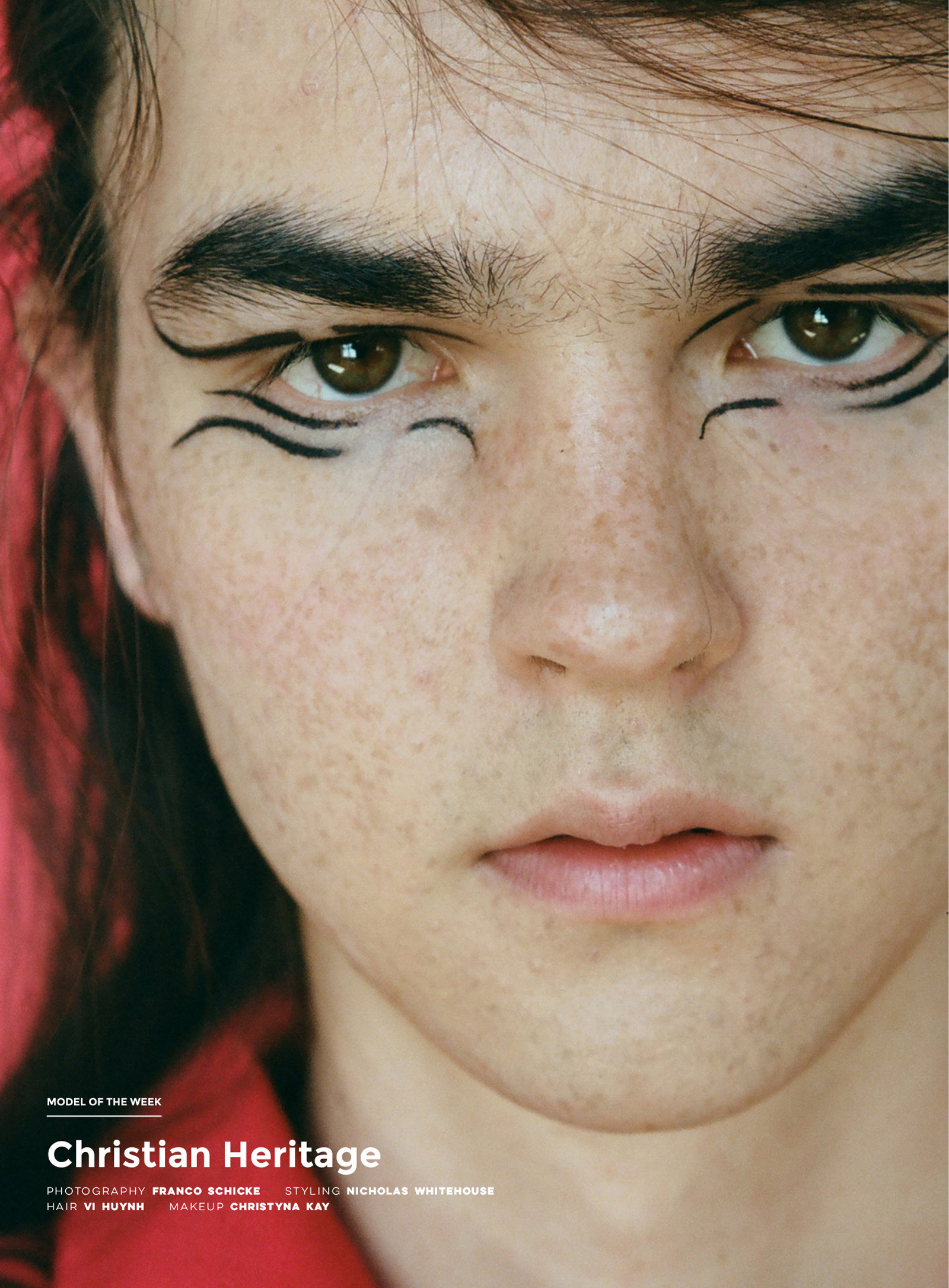 Christian Heritage is a house painter turned Calvin Klein model | NEWfaces