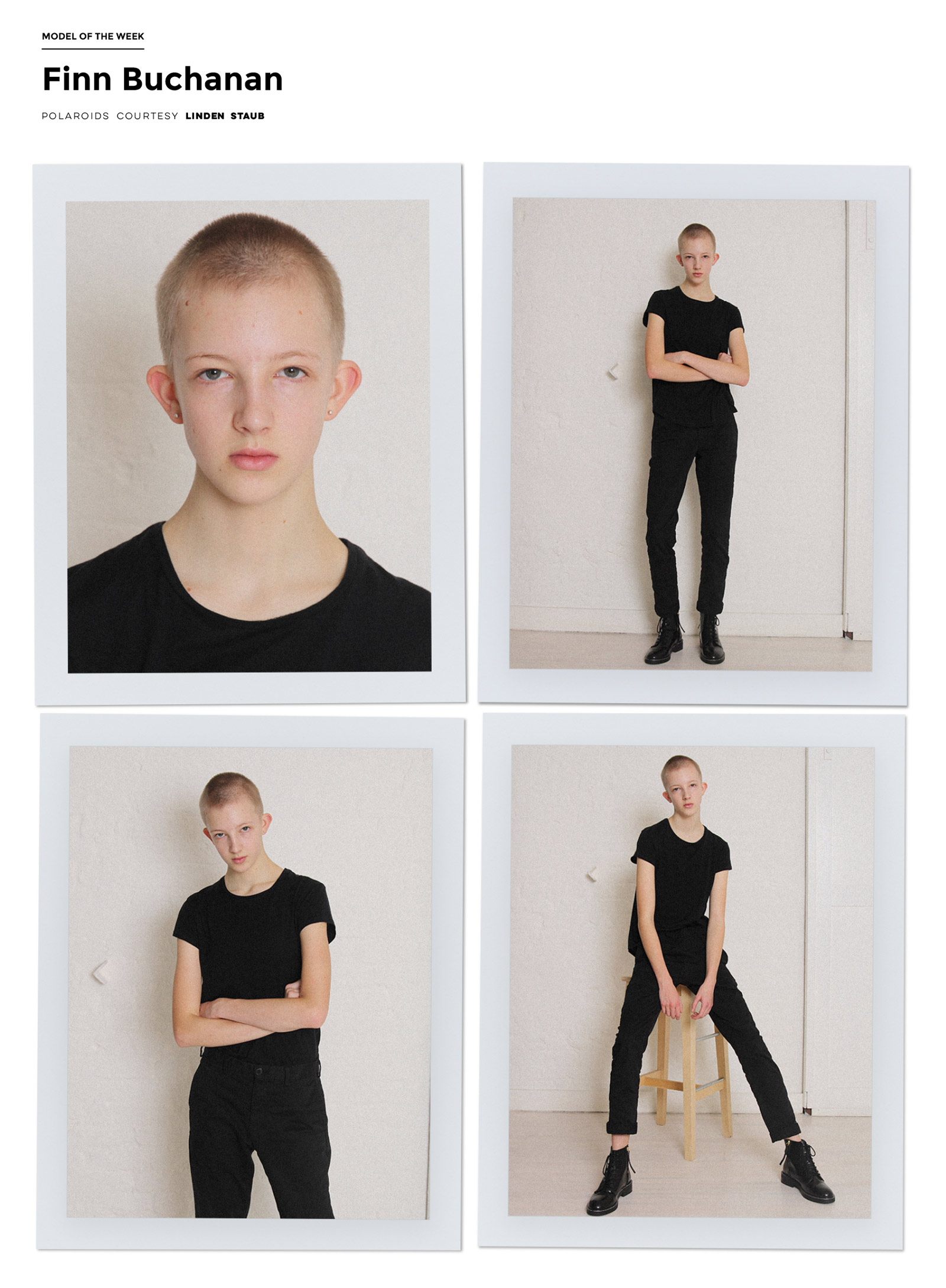 Finn Buchanan is the circus-trained new face who can count Katie Grand ...