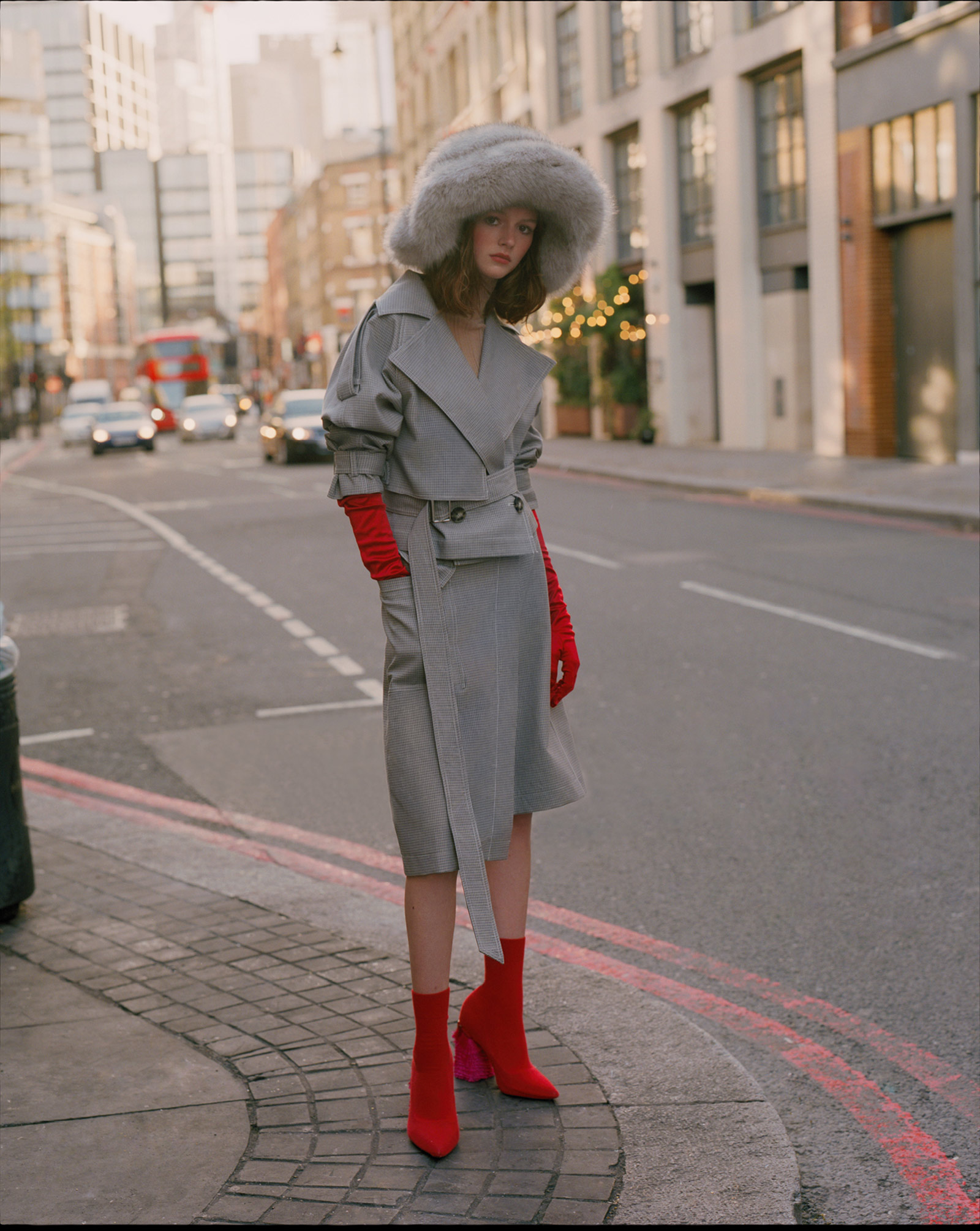 Isabel went to a runway casting and ended up in a Celine campaign ...