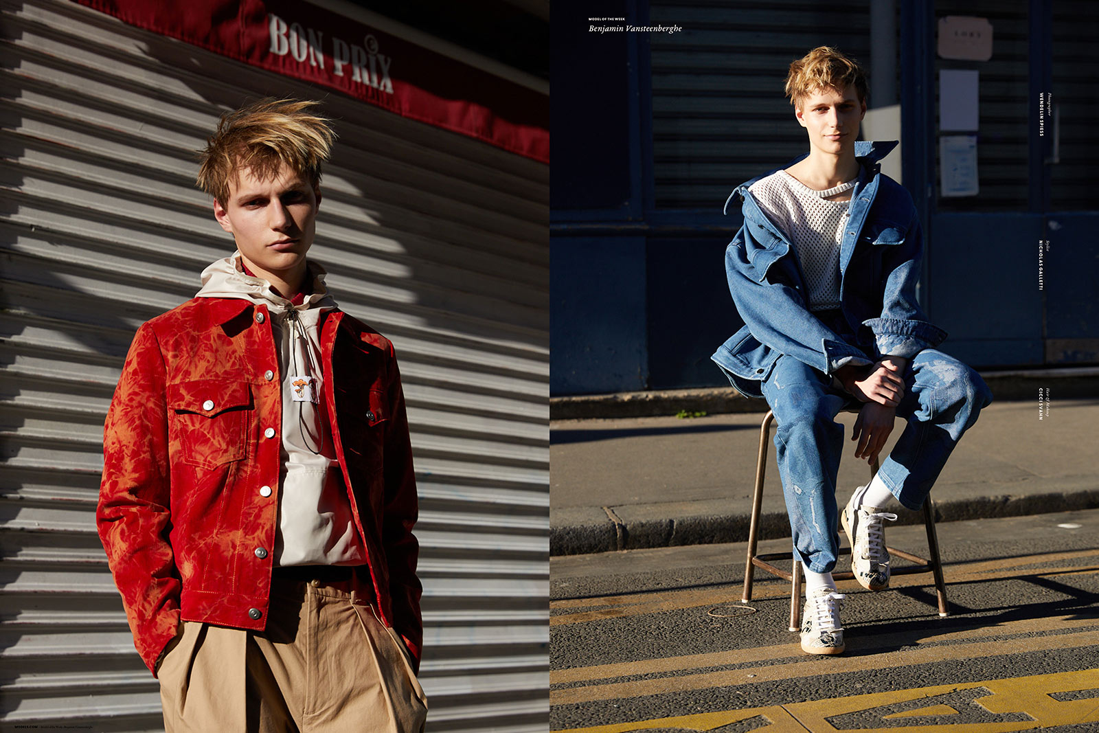 Parisien Rookie Benjamin V is a Ludovic de Saint Sernin Fav | NEWfaces