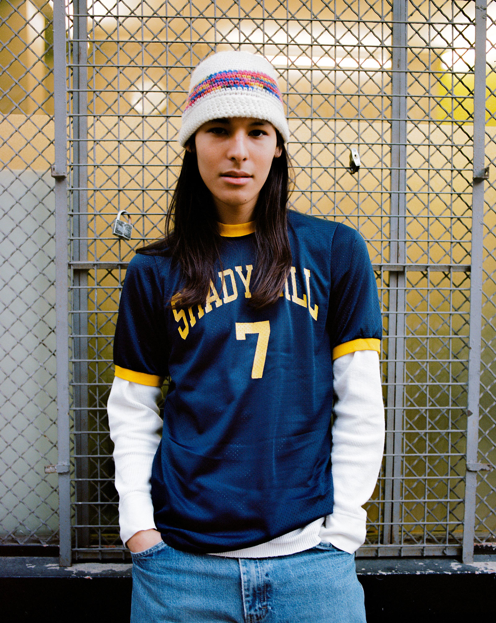 Rookie Nima Machado is an Off-White Muse | NEWfaces