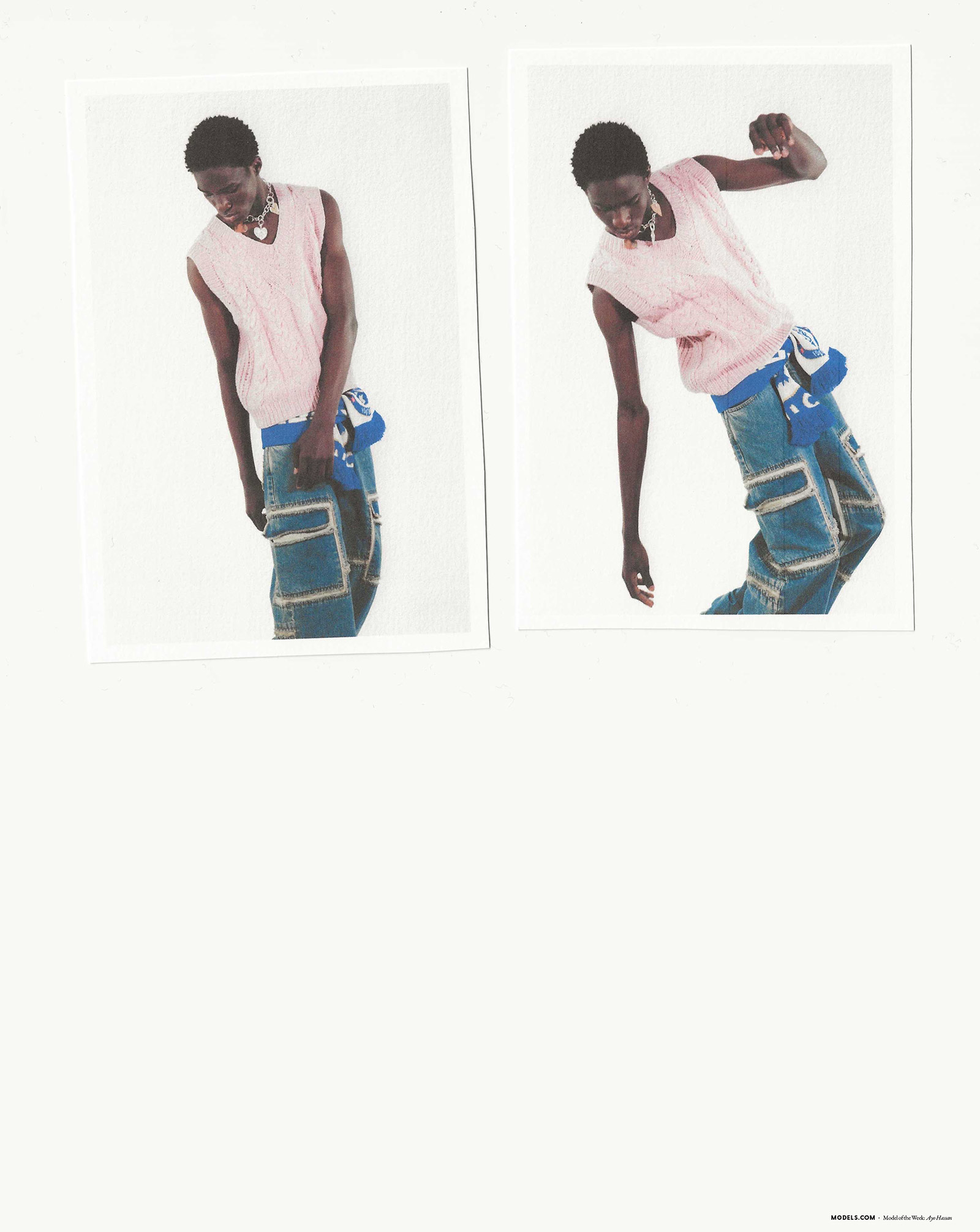 After His Start At Prada, Ayo Hassan Has Been A Runway Mainstay | NEWfaces