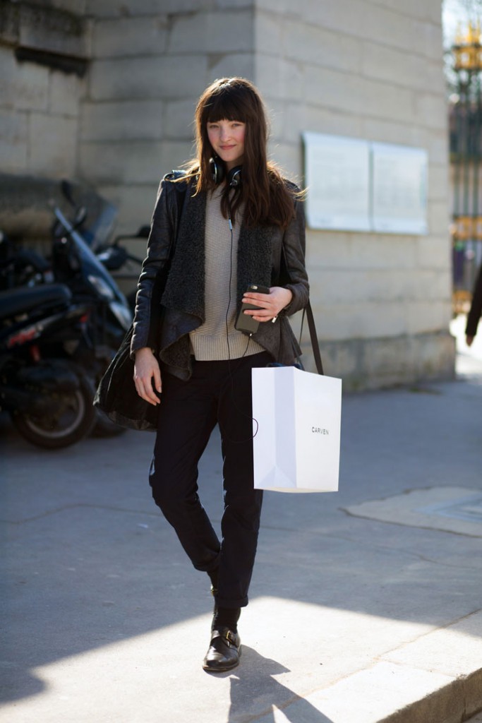 On the Street : PFW A/W 15 Day 2 – Of The Minute