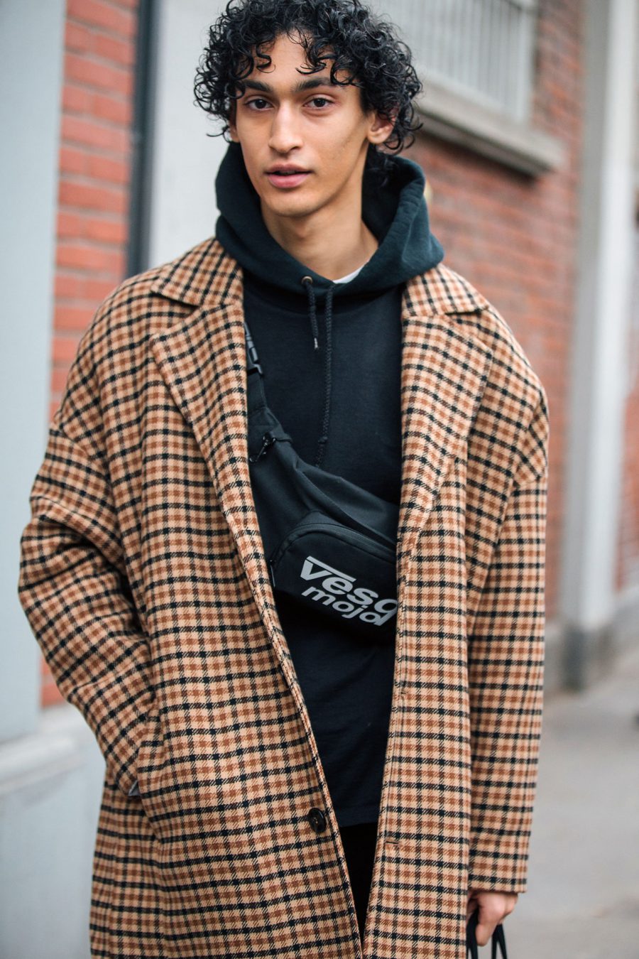See what the models are wearing off duty in Milan – Of The Minute