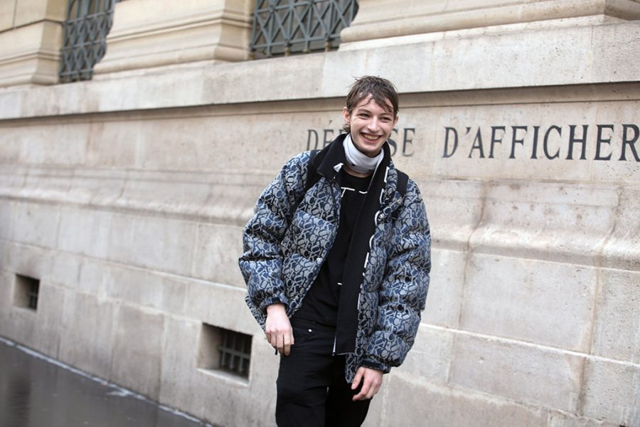 See what the models are wearing off duty in Paris during Men’s Week ...