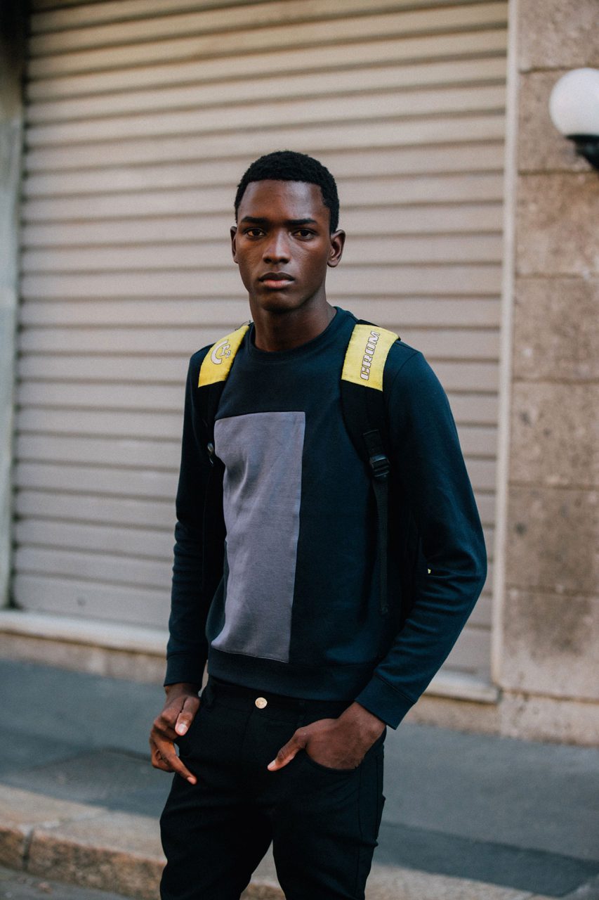 See what the models are wearing off-duty during men’s week in Milan S/S ...