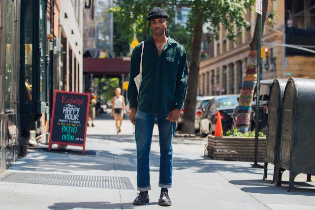 See what the models are wearing off-duty during NYFWM! – Of The Minute