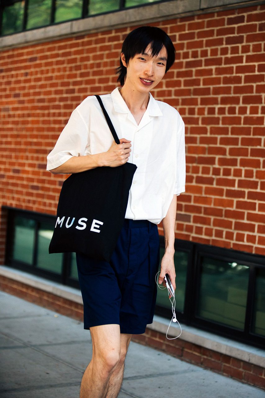 See what the models are wearing off-duty during NYFWM! – Of The Minute