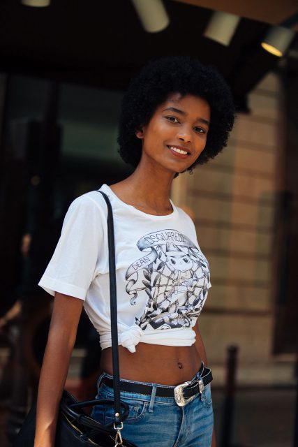 See what the models are wearing off-duty during Couture Week in Paris ...