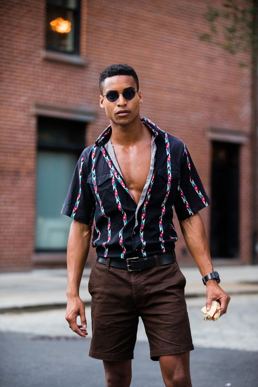See what the models are wearing off-duty during NYFWM! – Of The Minute