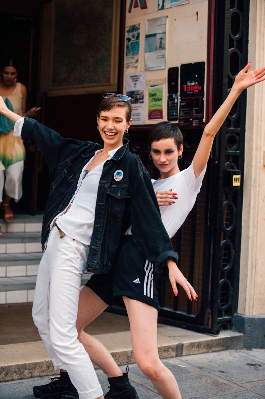 See what the models are wearing off-duty during Couture Week in Paris ...