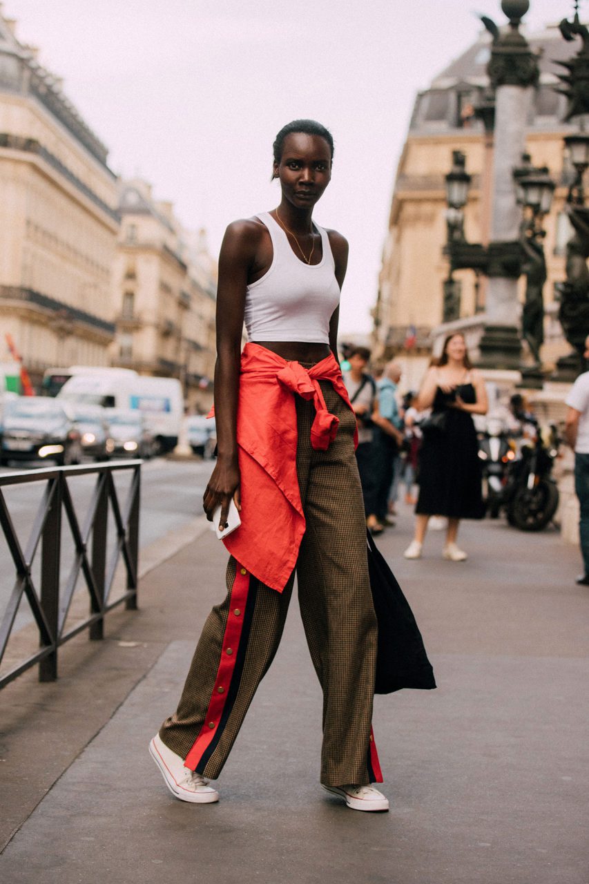 See what the models are wearing off-duty during Couture Week in Paris ...