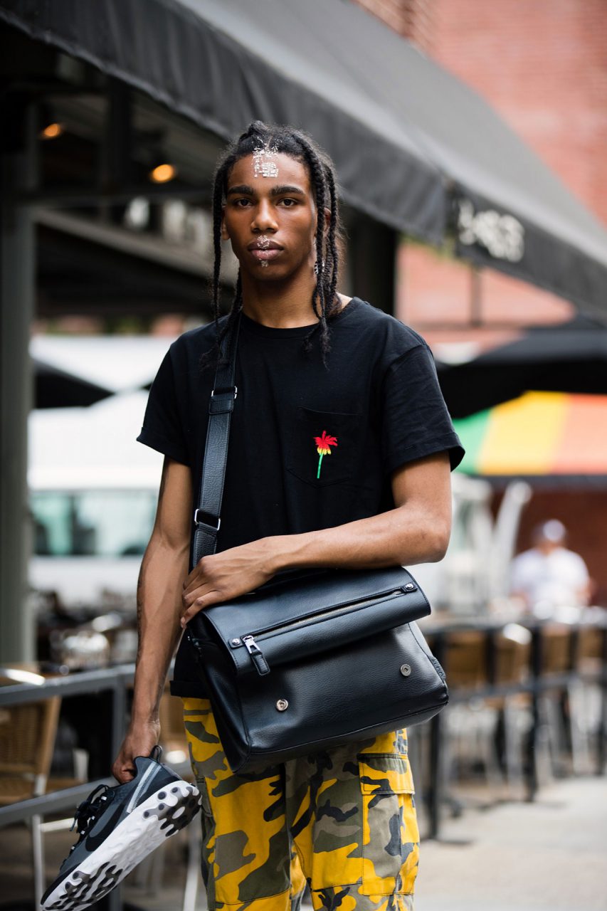 See what the models are wearing off-duty during NYFWM! – Of The Minute