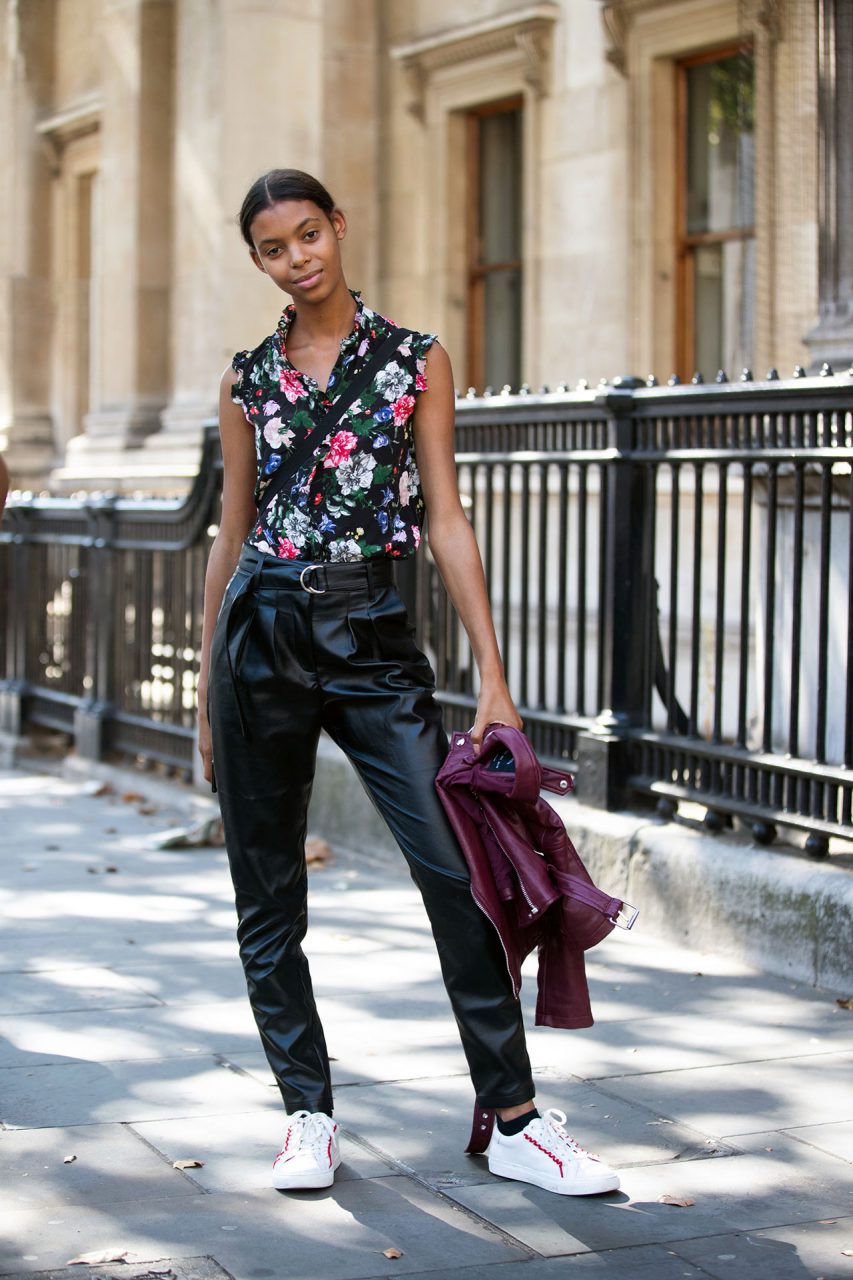 See what the models are wearing off-duty during London Fashion Week ...