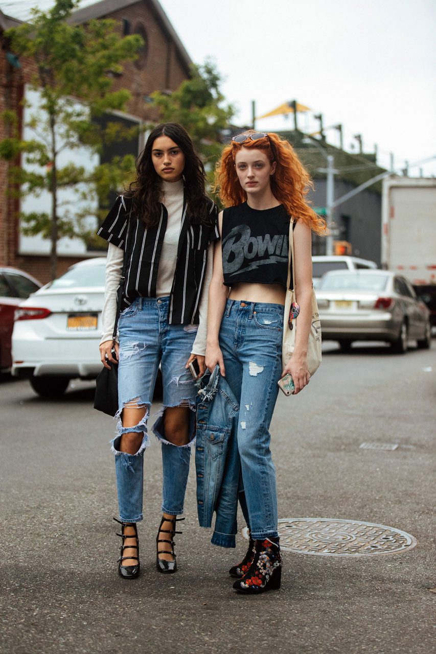 See what the models are wearing off-duty during NYFW S/S 19! Pt.1 – Of ...
