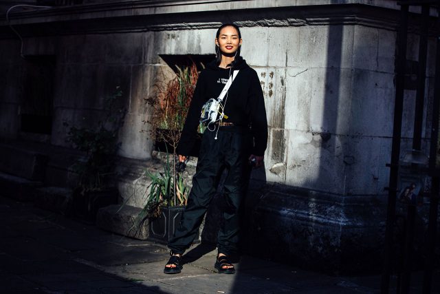 See what the models are wearing off-duty during London Fashion Week ...