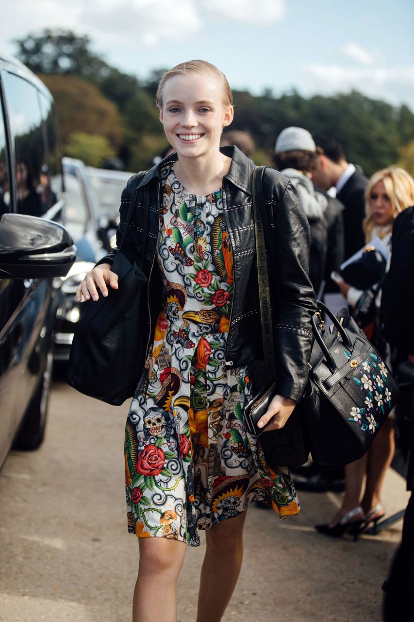 See what the models are wearing off-duty during Paris Fashion Week ...