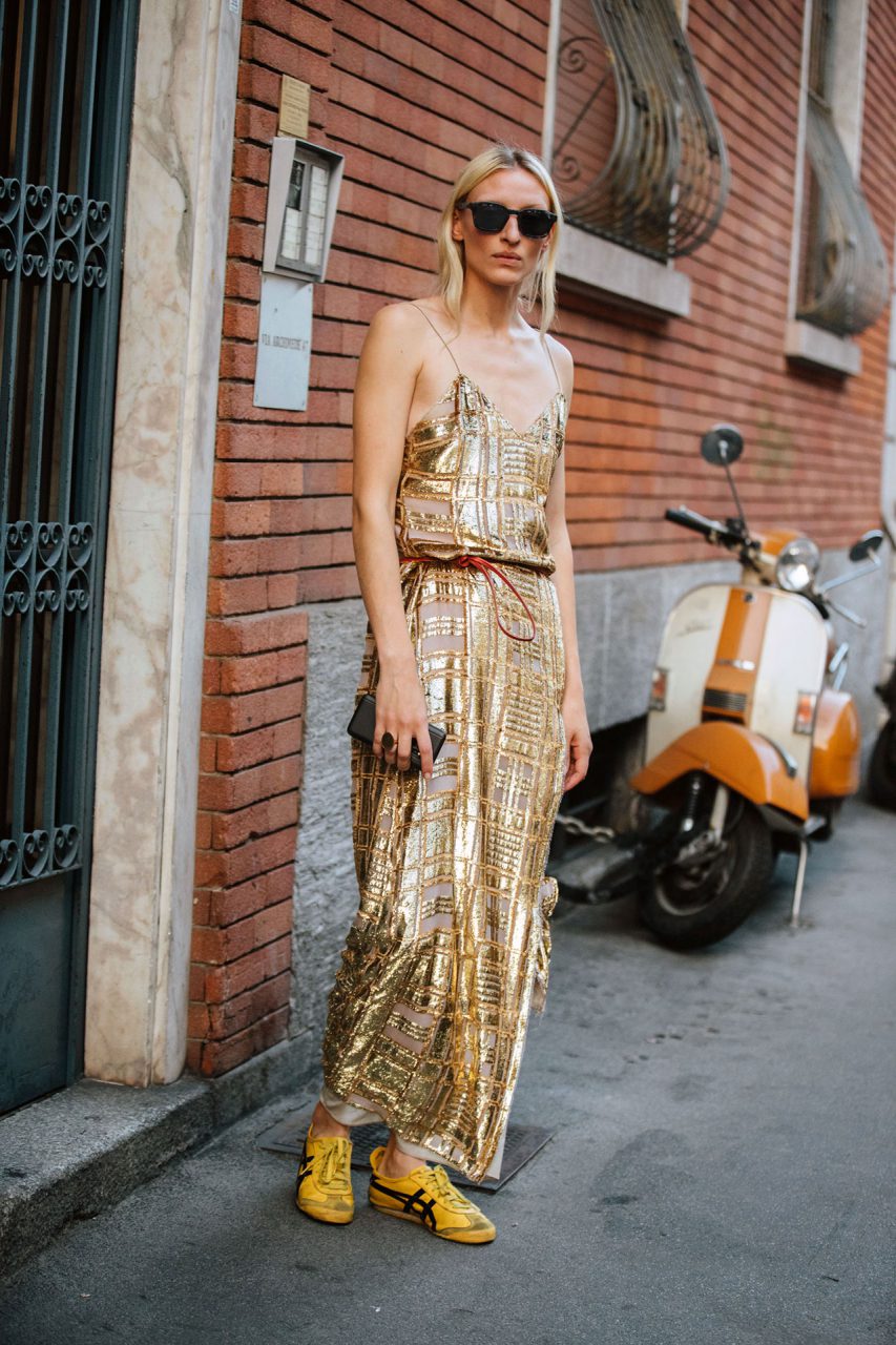 See what the models are wearing off-duty during Milan Fashion Week! Pt ...