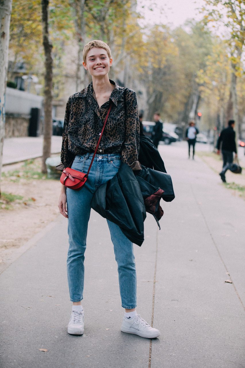 See what the models are wearing off-duty during Paris Fashion Week ...