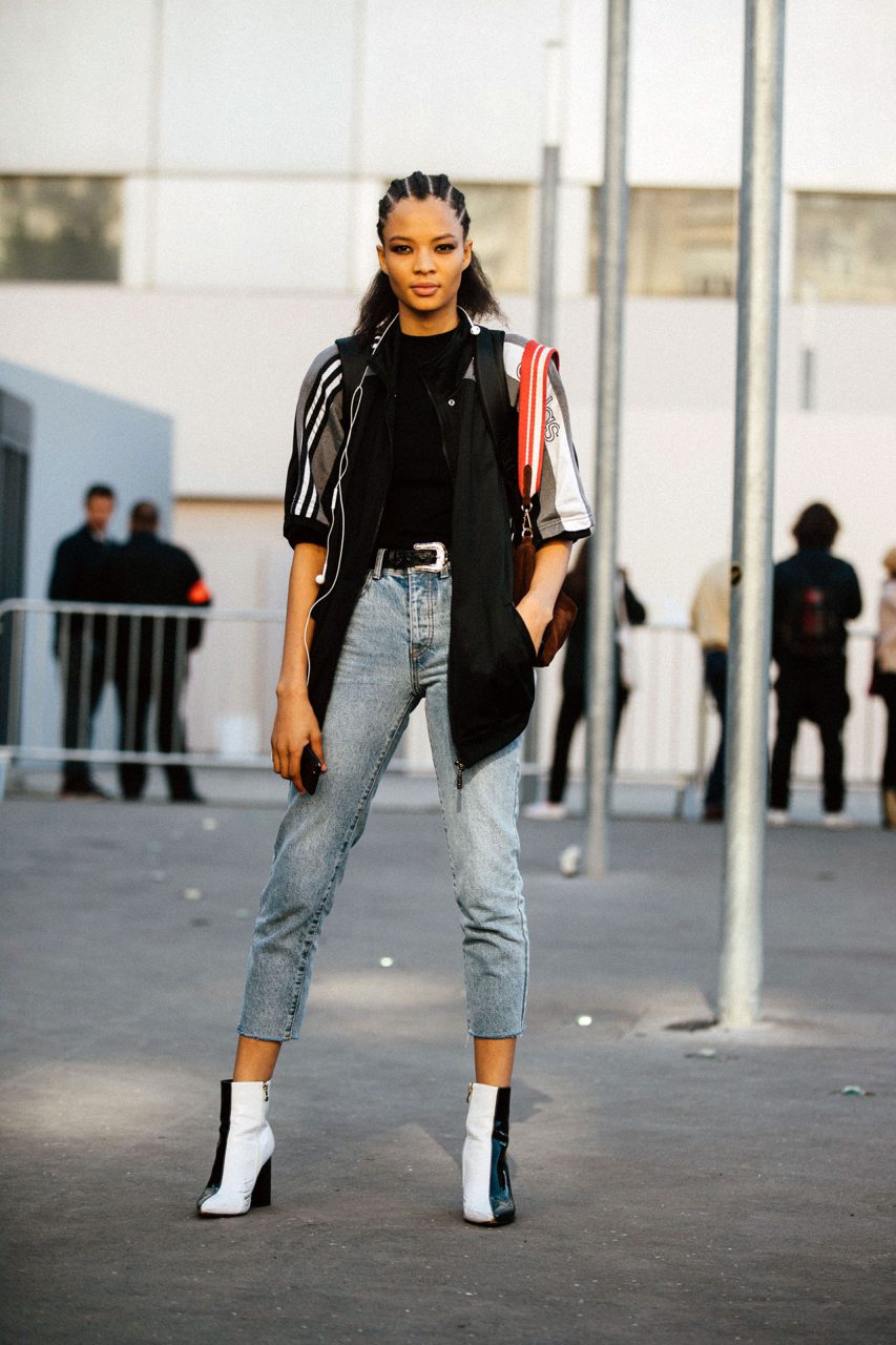 See what the models are wearing off-duty during Paris Fashion Week ...
