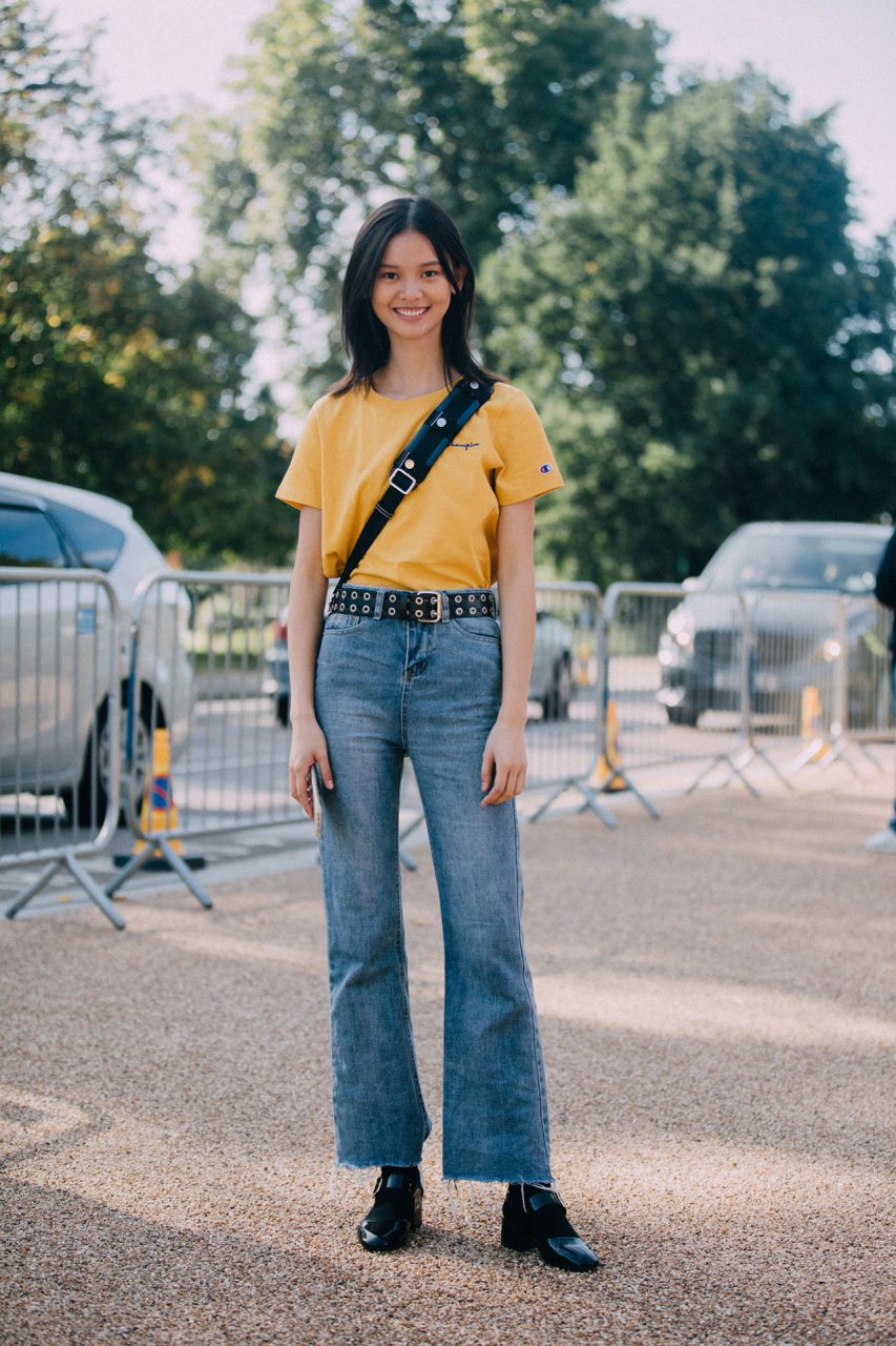 See what the models are wearing off-duty during London Fashion Week ...