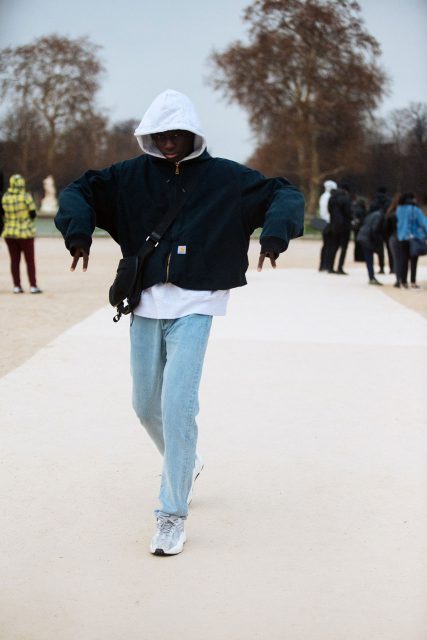 See what the models are wearing off-duty during Paris Men’s Fashion ...