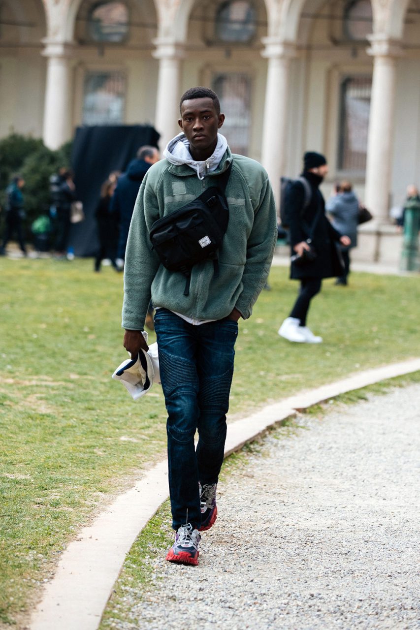 See what the models are wearing off-duty in Milan! Days 4&5 – Of The Minute