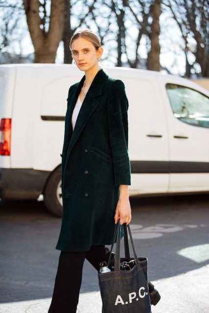 See what the models are wearing off-duty in Paris! Day 3 – Of The Minute