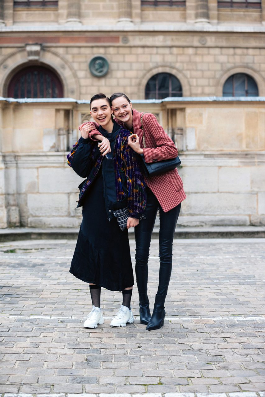 See what the models are wearing off-duty in Paris! Day 6&7 – Of The Minute