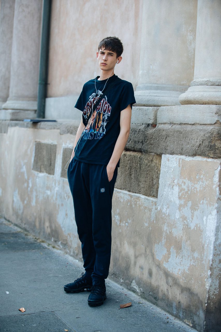 See what the models wore off-duty during MFW Men’s, Pt.1 – Of The Minute