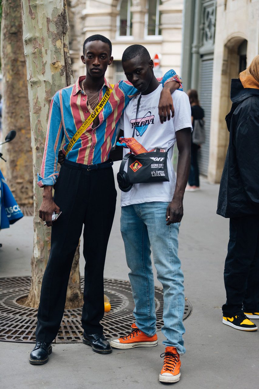 See what the models are wearing off-duty in Paris: Days 1-2 – Of The Minute