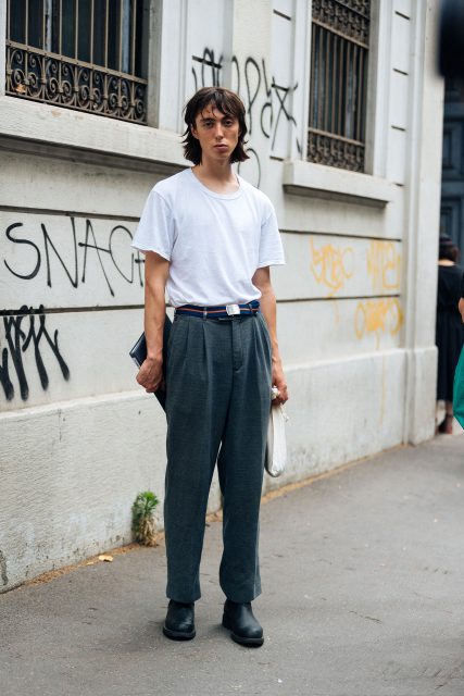 See what the models wore off-duty during MFW Men’s, Pt.2 – Of The Minute