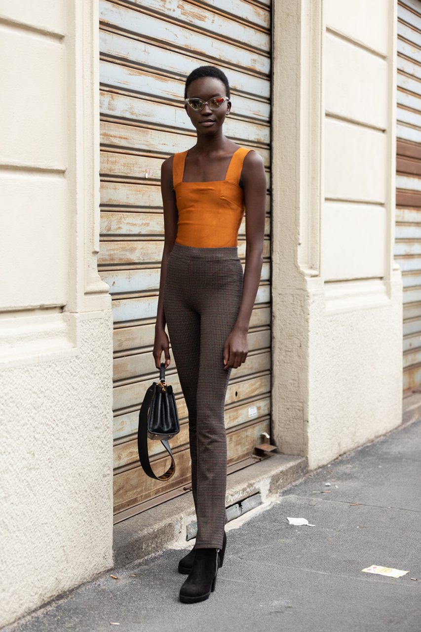 See what the models are wearing off-duty in Milan! Day 5 – Of The Minute